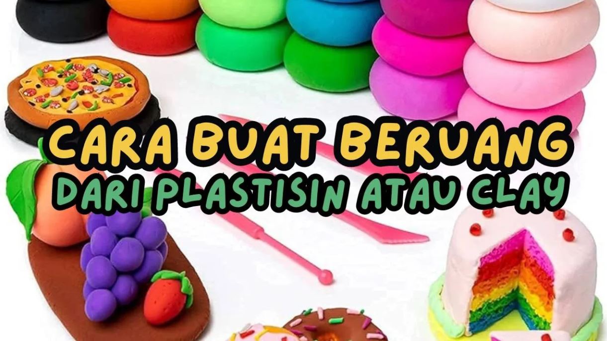 Buat Beruang Guna Clay Tapi Jadi Bentuk Haiwan Lain