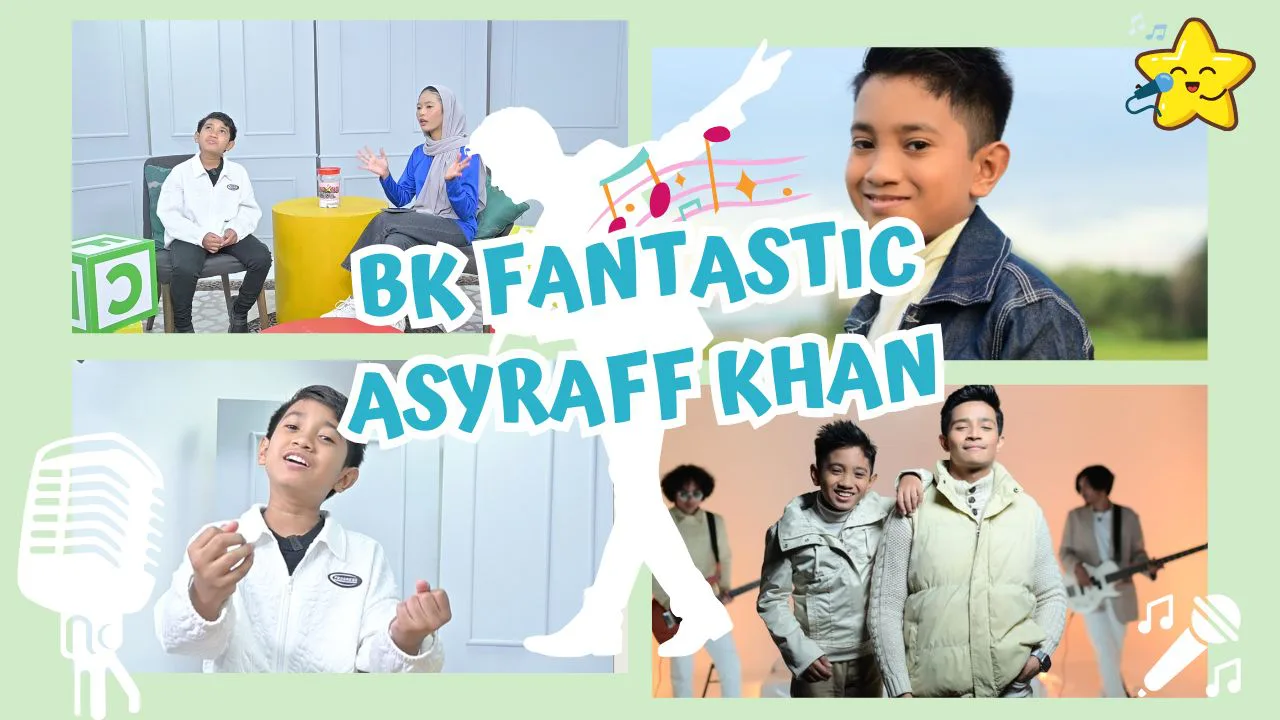 Asyraff Khan Nak Jadi Engineer Dan Penyanyi Terkenal | BK Fantastik ...